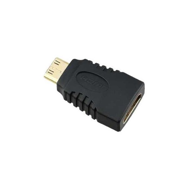 FAST ASIA Adapter Mini HDMI (M) - HDMI (F) crni