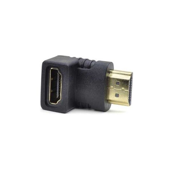 FAST ASIA Adapter HDMI (M) - HDMI (F) crni ugaoni