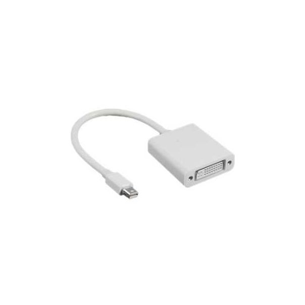 FAST ASIA Adapter - konvertor Mini DisplayPort (M) - DVI (F) beli