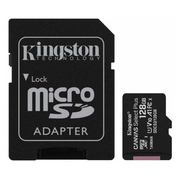 KINGSTON Memorijska kartica  + adapter SDCS2/128GB