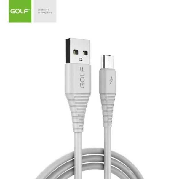 GOLF USB MICRO GC-75M, 1m, bela