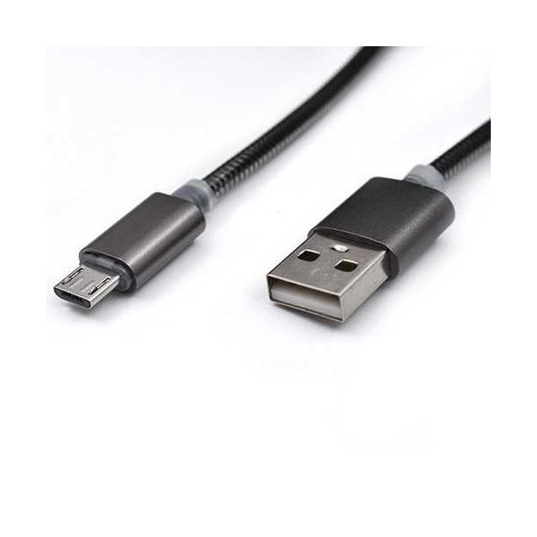 KETTZ USB kabl Micro, MAB-K10, 1m, siva