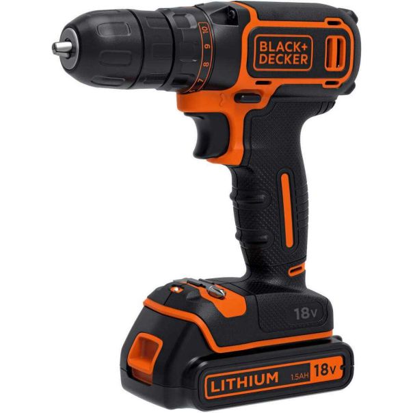 BLACK+DECKER Aku bušilica odvijač 18v