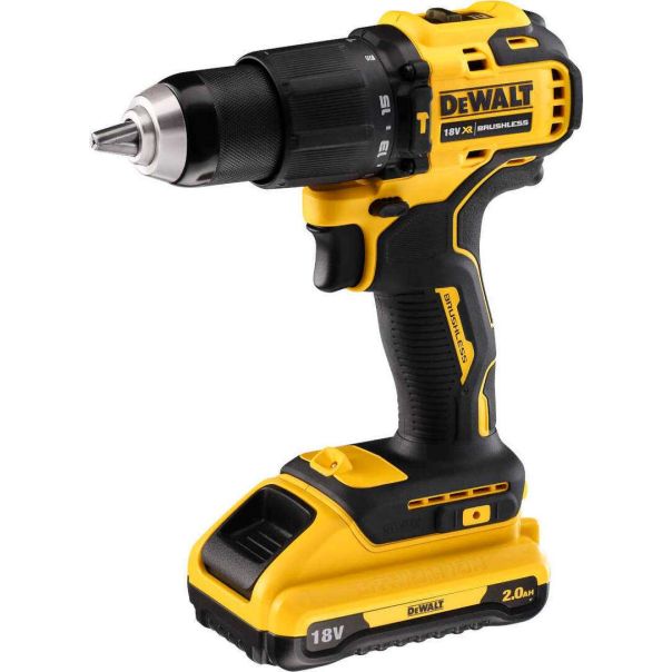 DEWALT Akumulatorska bušilica-odvijač 18V DCD709D2T