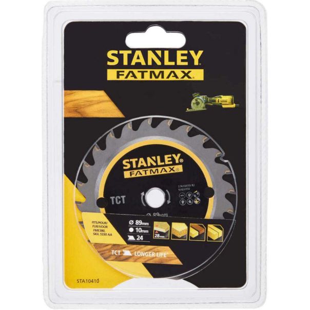 STANLEY List testere drvo 89mm x 10 x 24t