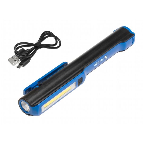 HOGERT Lampa priključak USB cob 3W LED 3W 1200 mAhmagnet