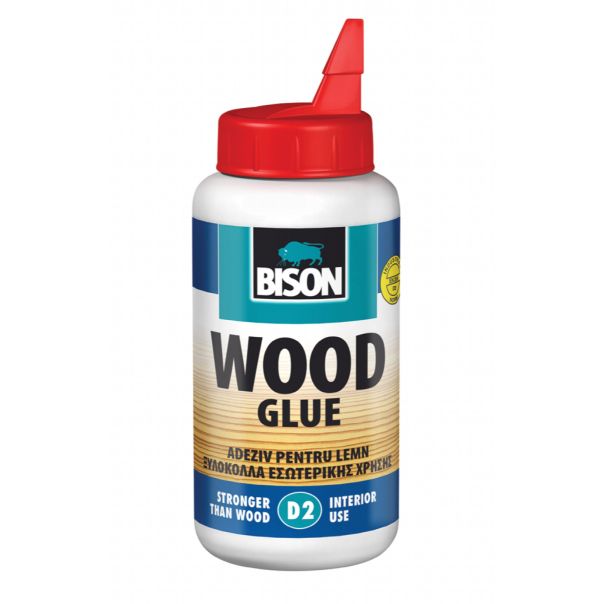 BISON Wood Glue D2 250 gr Bot 371009