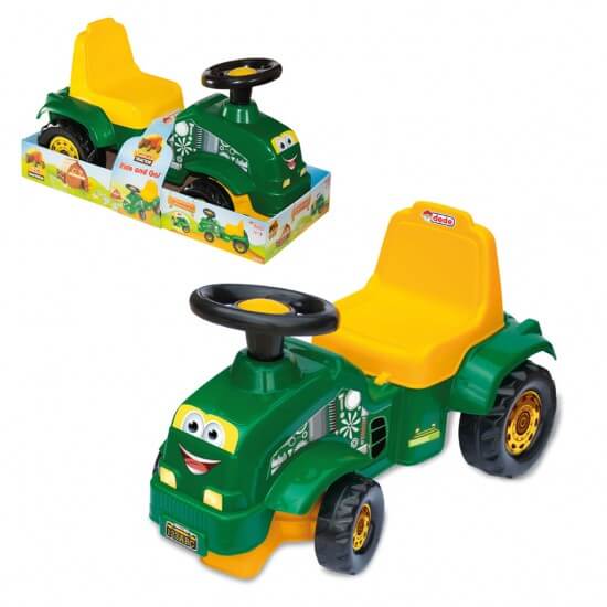 Traktor guralica 033557 zeleni