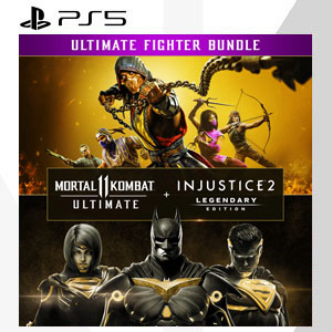 Mortal Kombat 11 Ultimate + Injustice 2 Legendary Edition PS4 PS5