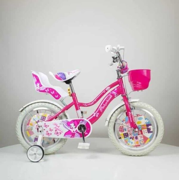 Dečiji bicikl 710-Pink Princess 16″ tamno roze