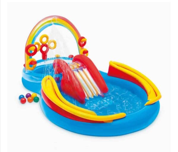 Dečiji bazen igraonica Rainbow Ring Play Centre INTEX 050955