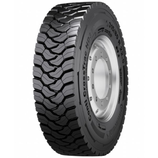 CONTINENTAL Pogonska MS guma 315/80R22.5 ContiCrossTrac HD3