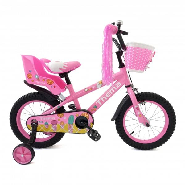 Bicikl za devojčice 14″ TS-14 – roze, 10063
