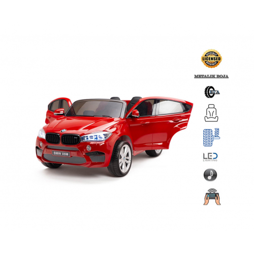 Dečiji auto BMW X6 229-1 metalik crveni