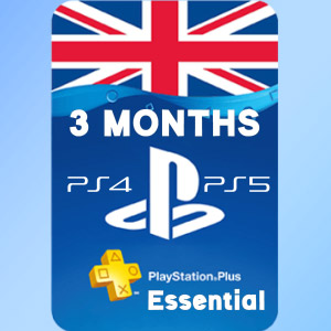 PS Plus UK Essential 3 meseca 90 dana