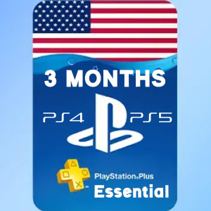 PS Plus US Essential 3 meseca 90 dana