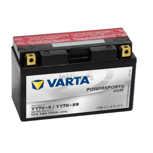 VARTA MOTO Akumulator za motore 12V07L YT7B-BS VA