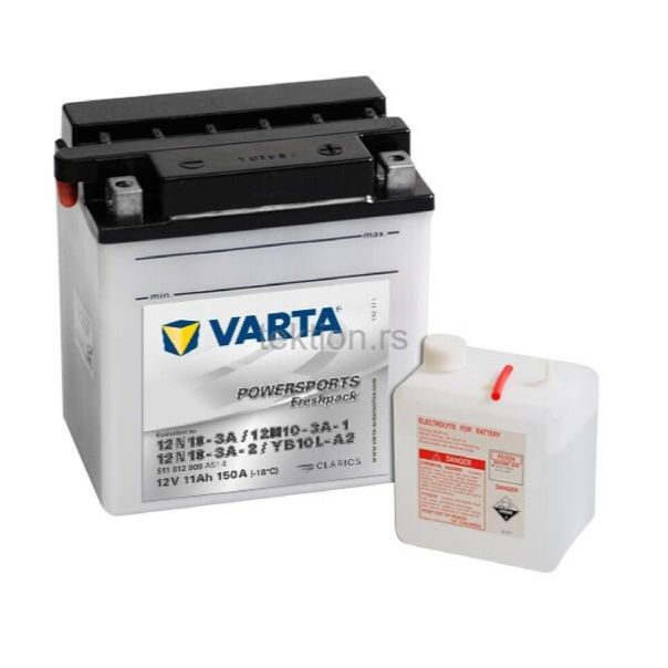 VARTA MOTO Akumulator za motore 12V11D YB10L-A2 VA