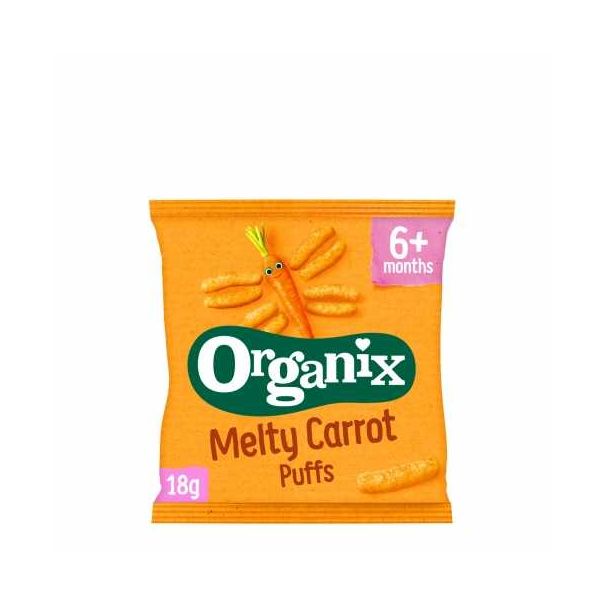 ORGANIX Organski šargarepa pufi 20 gr (6m+)