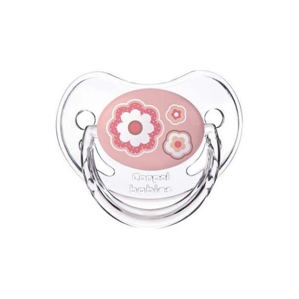 CANPOL Varalica silikonska Orthodontic 0 - 6+M 22/565 "Newborn Baby" 1 komad - "Cveće"