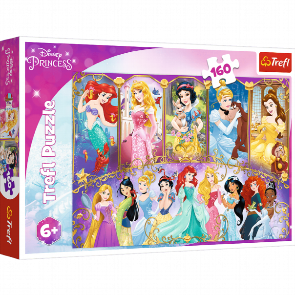 TREFL Puzzle Disney Princeze na balu - 160 delova