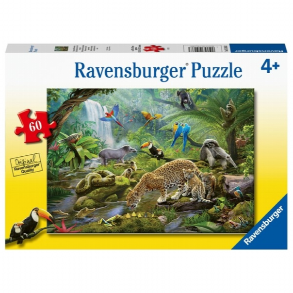 Ravensburger puzzle (slagalice) - Životinje prašume