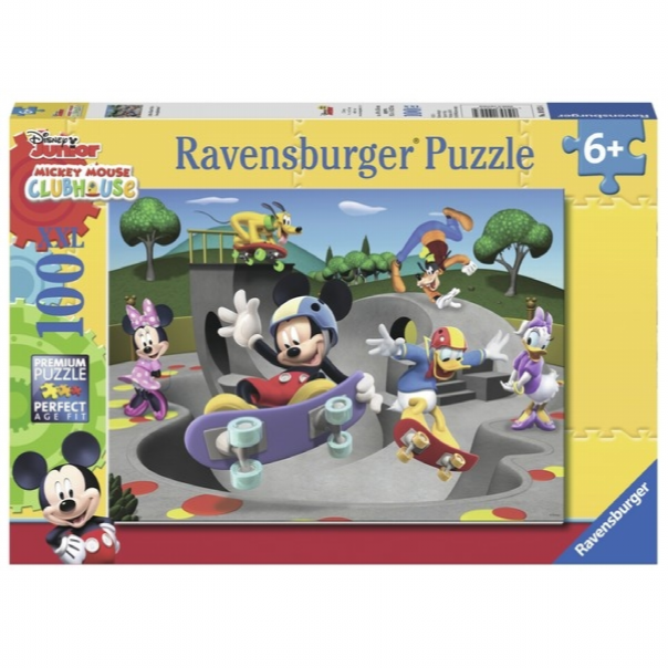 Ravensburger puzzle (slagalice) - Miki sa skejtom