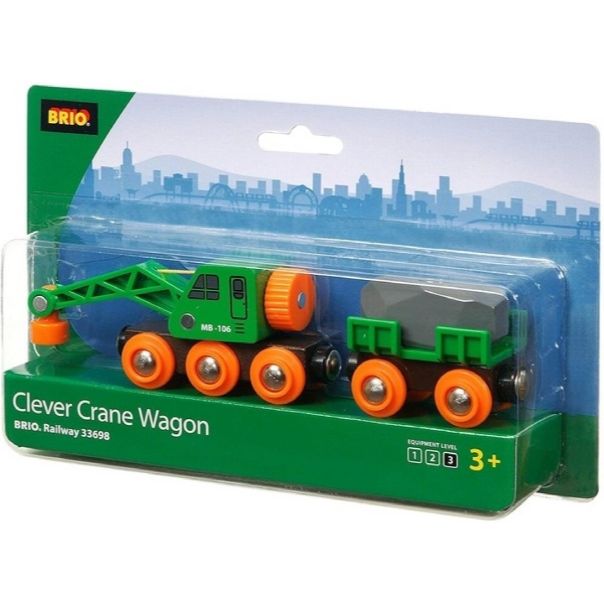 BRIO Clever kran vagon