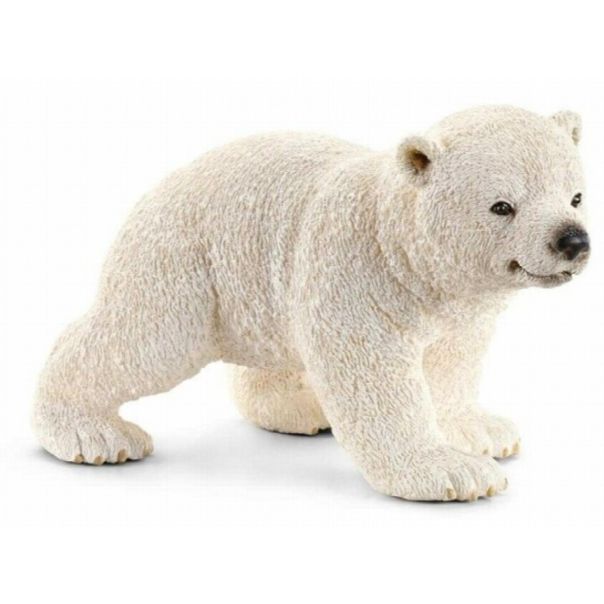 SCHLEICH Polarni medved mladunče, šeta