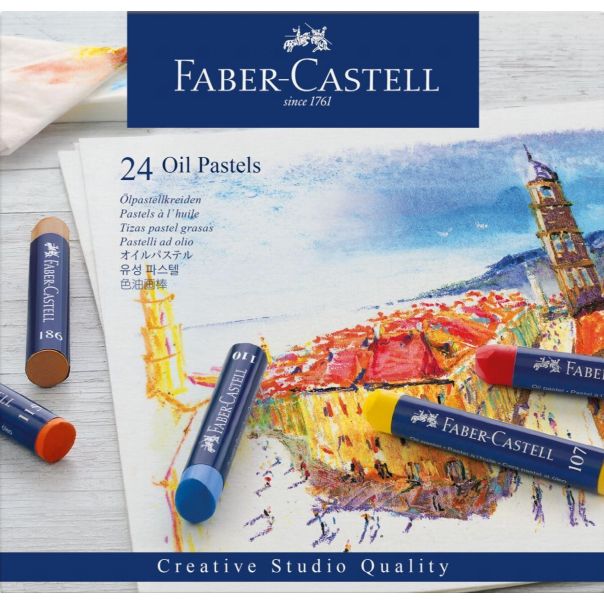 FABER CASTELL Pastel uljani, set 1/24 127024