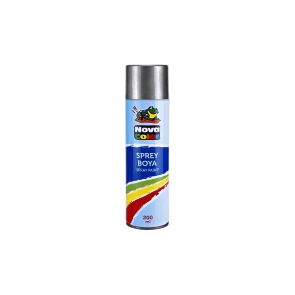 NOVA COLOR Sprej Srebrni 200ml