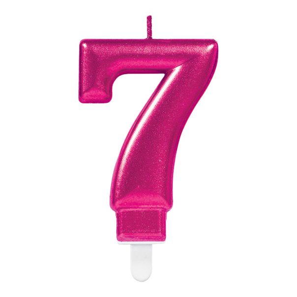 AMSCAN Svećice Sparkling pink 7