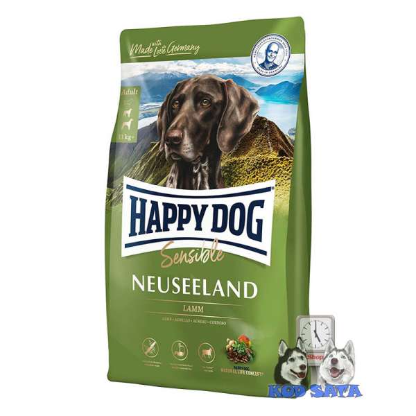 Happy Dog Sensible Neuseeland Hrana Za Pse Jagnjetina i Pirinač