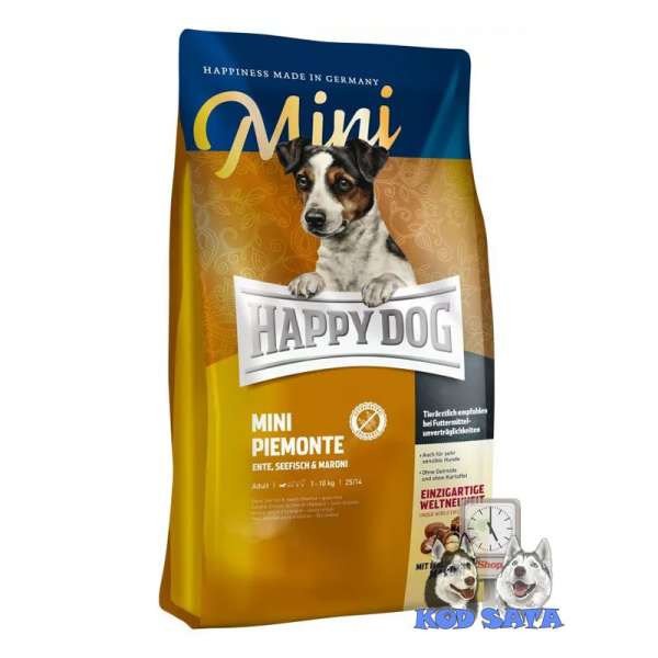 Happy Dog Sensible Mini Piemonte Hrana Za Pse Pačetina i Pitomi Kesten
