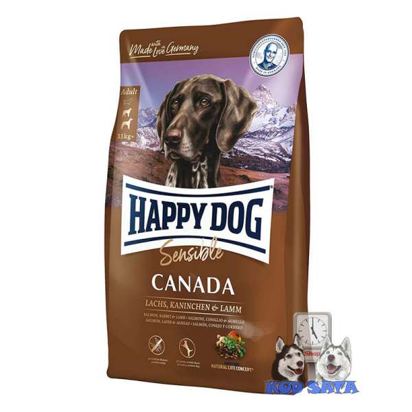 Happy Dog Sensible Canada Hrana Za Pse, Losos, Zec i Jagnje
