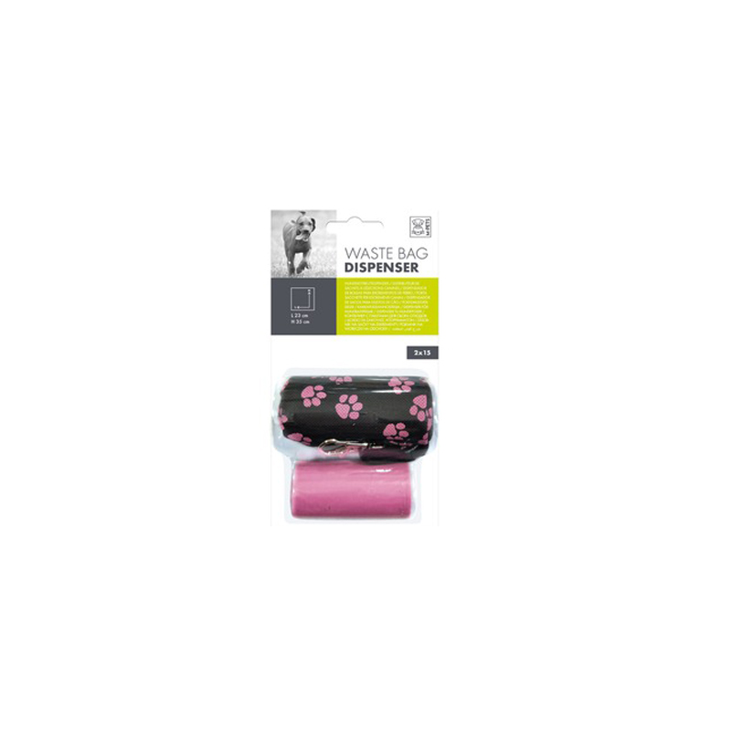 Futrola za higijenske kesice 2x15 pink