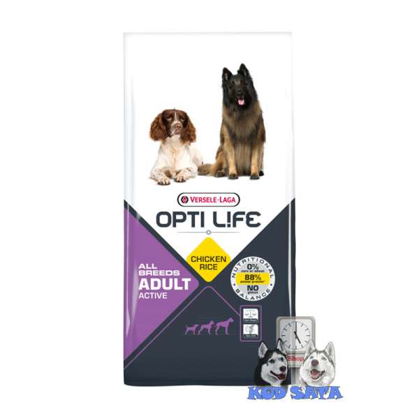 Versele Laga Opti Life Active All Breeds 12,5kg