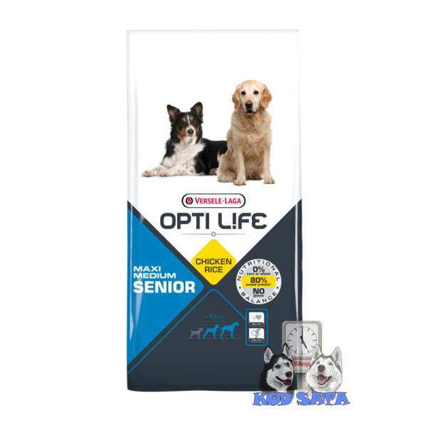 Versele Laga Opti Life Senior Medium&Maxi 12,5kg