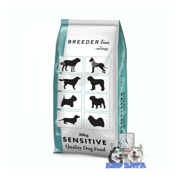 Euro Premium Breeder Line Sensitive, Hrana Za Osetljive Pse Jagnjetina 20kg