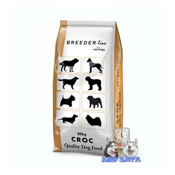 Euro Premium Breeder Line Croc, Hrana Za Pse 20kg