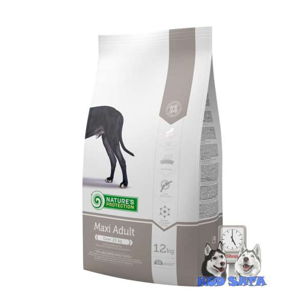 Nature's Protection Maxi Adult Živina 12kg