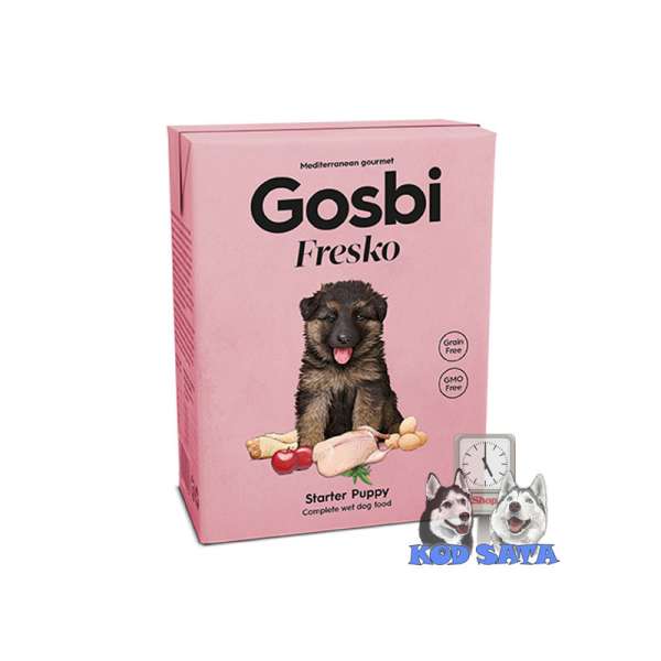 Gosbi Fresko Mesni Obrok Za Štence Starter Puppy 375g