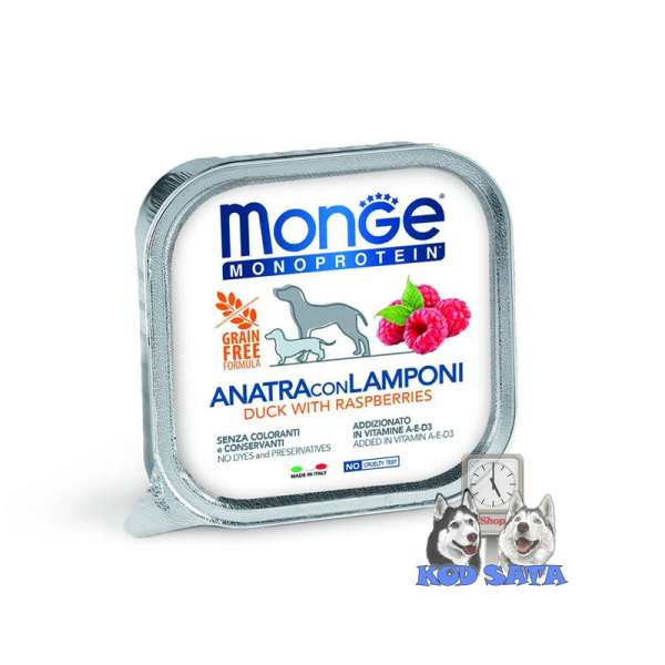 Monge Monoprotein Pašteta Pačetina i Maline 150g