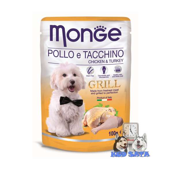 Monge Grill Sos Za Pse Piletina i Ćuretina 100g