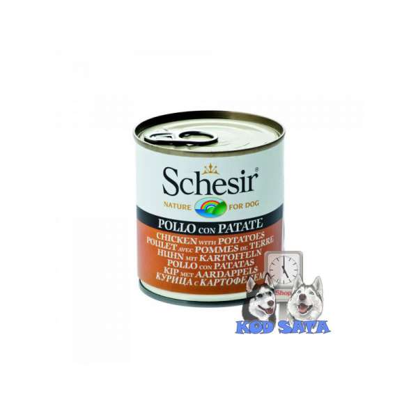 Schesir Dog Piletina i Krompir (285g x 6)