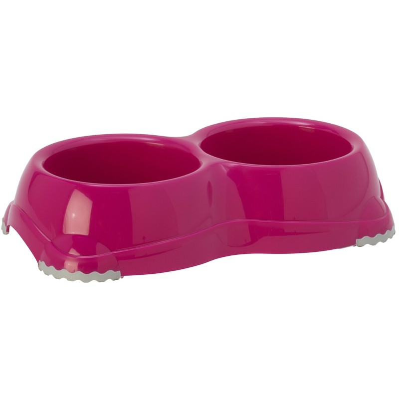 Moderna Smarty Bowl 1 -2x330ml dupla činija-roze