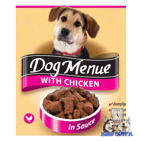 Dog Menue Piletina 1240g