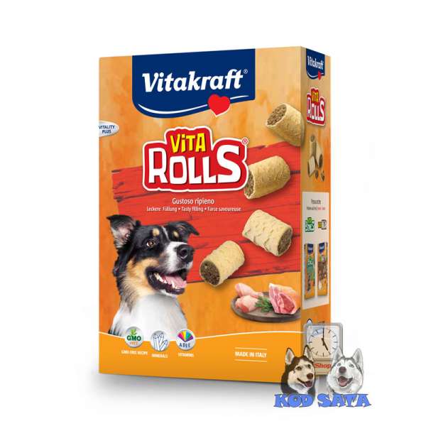 Vitakraft VitaRolls Rolovani Keks Za Pse 400g