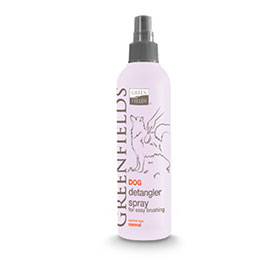 Detangler Spray – 250ml Ovaj sprej je savršen za dugodlake pse i pse sa kovrdžavom dlakom. 250ml