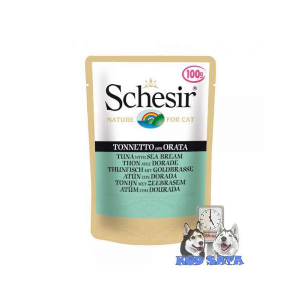 Schesir Cat Tunjevina i Orada (100g x 6)